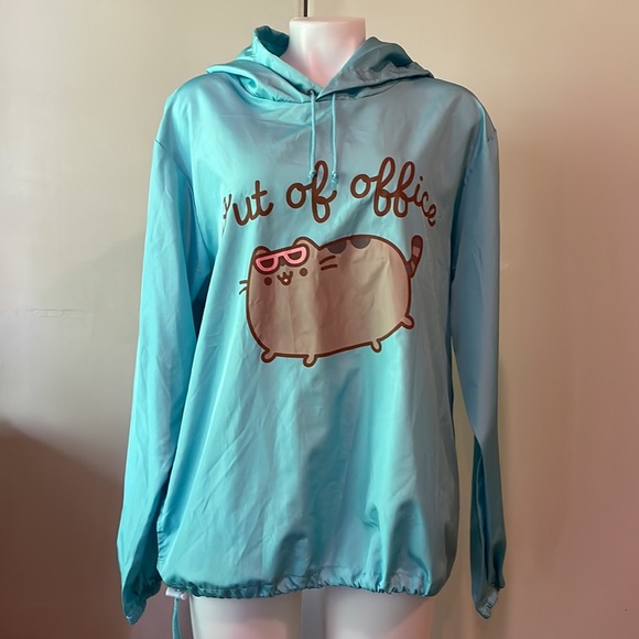 Pusheen | Jackets & Coats | Pusheen Out Of Office Windbreaker | Poshmark